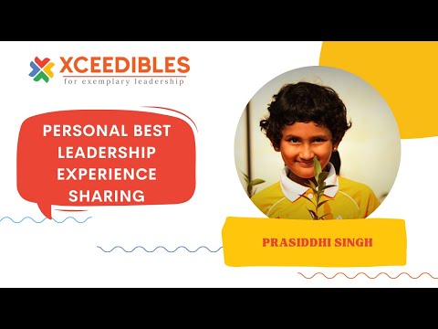 Prasiddhi Singh shares her personal best experience