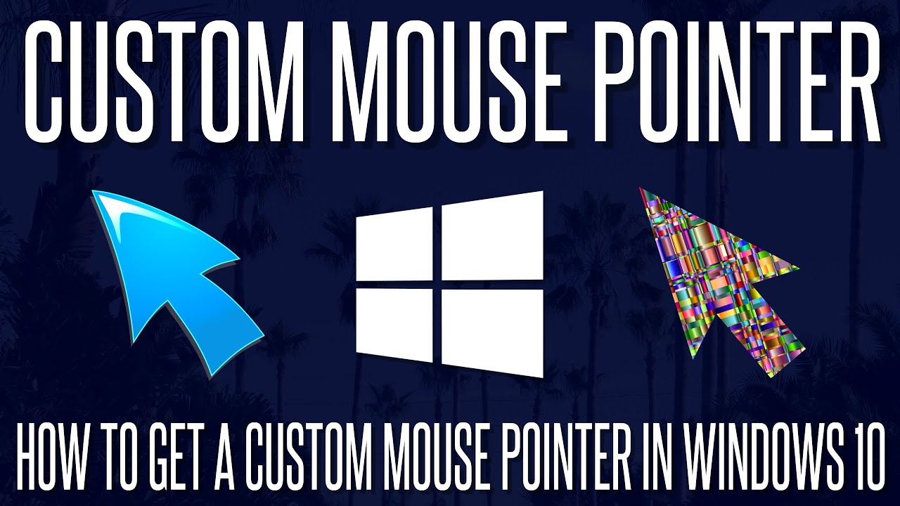 How to Get a Custom Mouse Pointer in Windows 10 (USE ANY IMAGE)