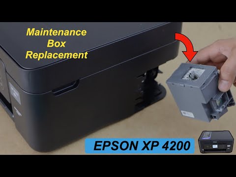 Epson XP 4200 Maintenance box Replacement !