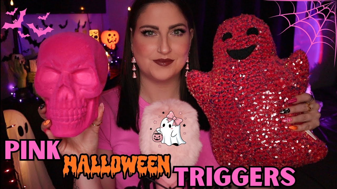 ASMR Pink Halloween Trigger Assortment 💖👻