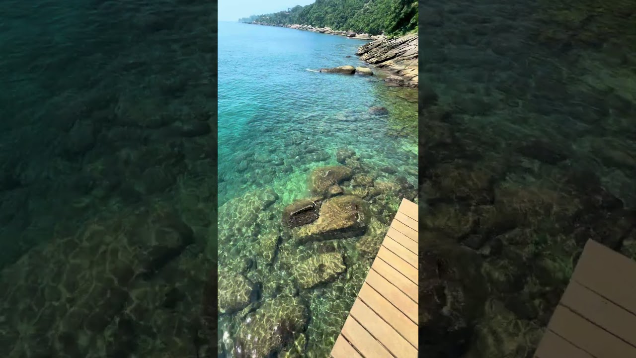 Praia Secreta em Ilhabela, escondida, paradisíaca #ilhabela #praia #viagem #guiaemilhabela