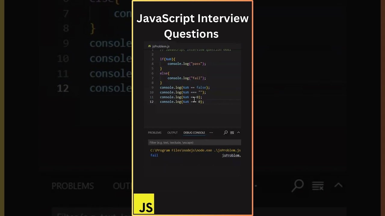 Tricky JavaScript Interview Questions | #0081 #coding #javascript
