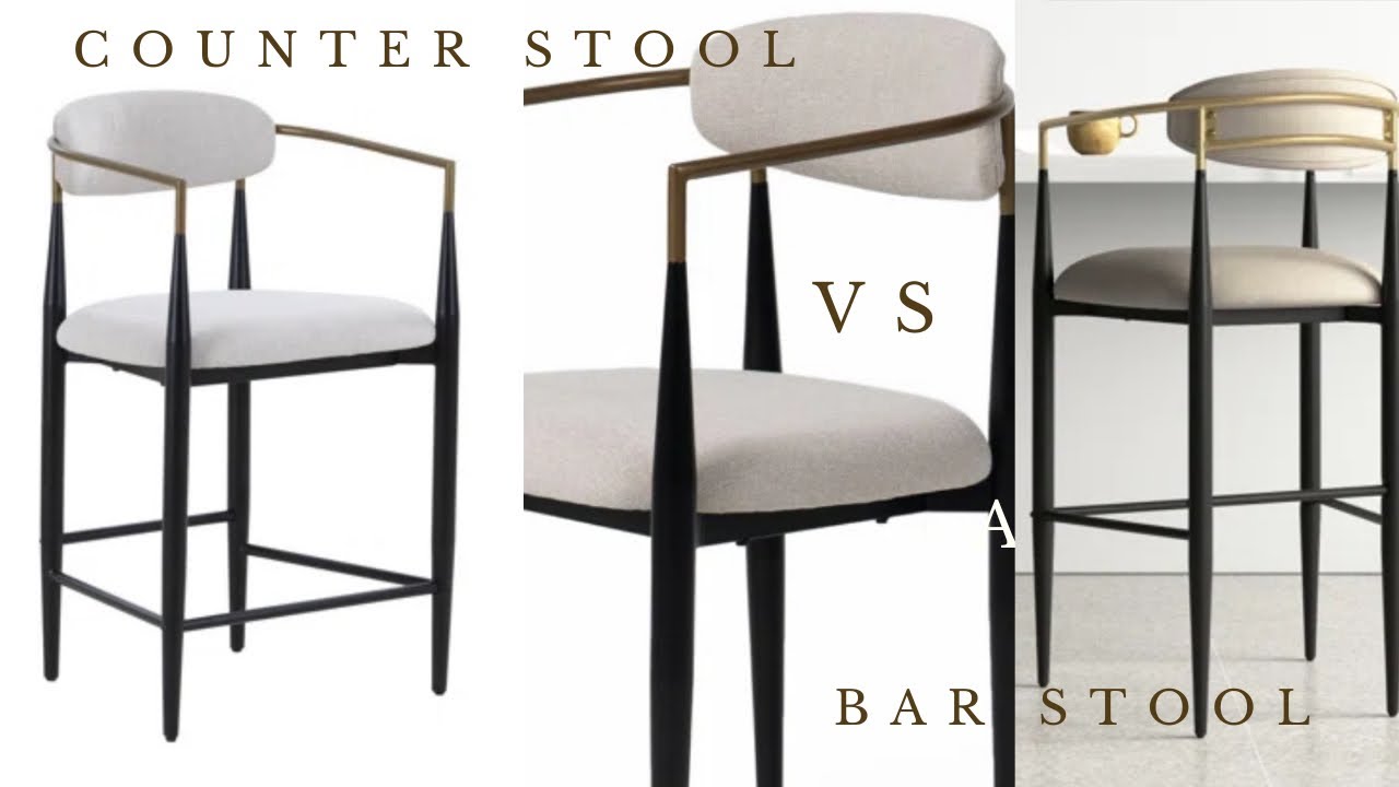 New Dining Chairs | Counter Stools vs Bar Stools….which do you need??