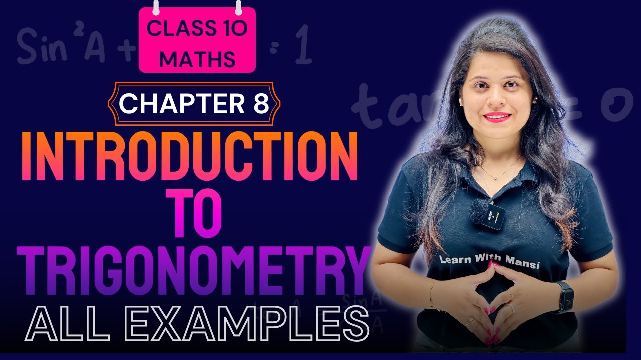 Trigonometry | Examples | Chapter 8 | 