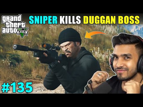 TREVOR SNIPER KILLS DUGGAN BOSS I TECHNO GAMERZ GTA 5 #135 DAILY BIG UPDATE