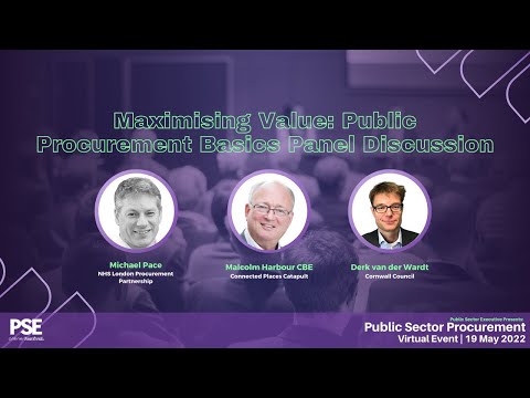 PSE365: Maximising Value: Public Procurement Basics