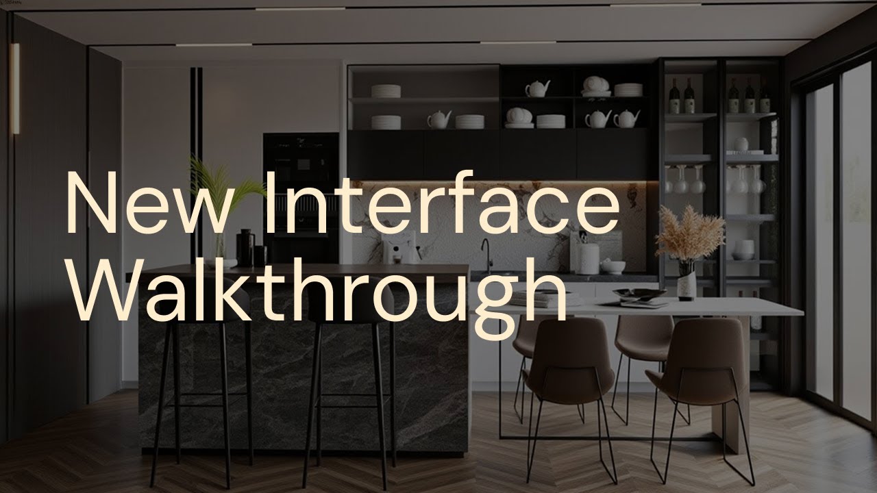 New MyArchitectAI Interface Walkthrough
