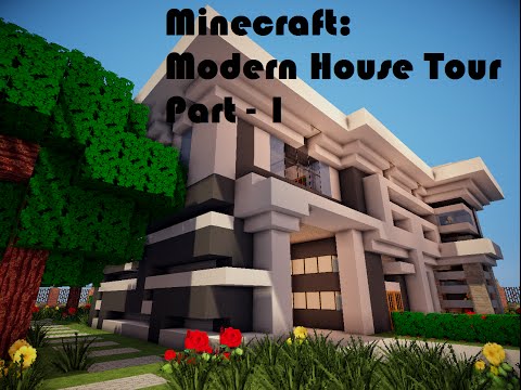 Modern House Minecraft Map