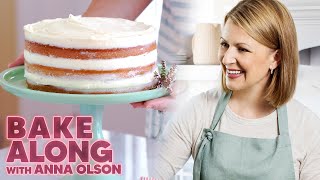 Banana Cake (With White Chocolate Cream Cheese Frosting)! | Bake Along ...