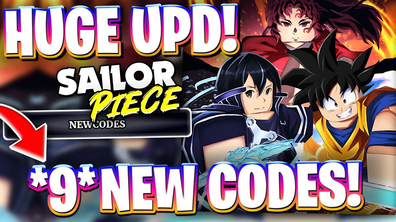 🔥[HUGE UPDATE] ALL NEW HUGE UPDATE CODES FOR SAILOR PIECE! ROBLOX SAILOR PIECE CODES