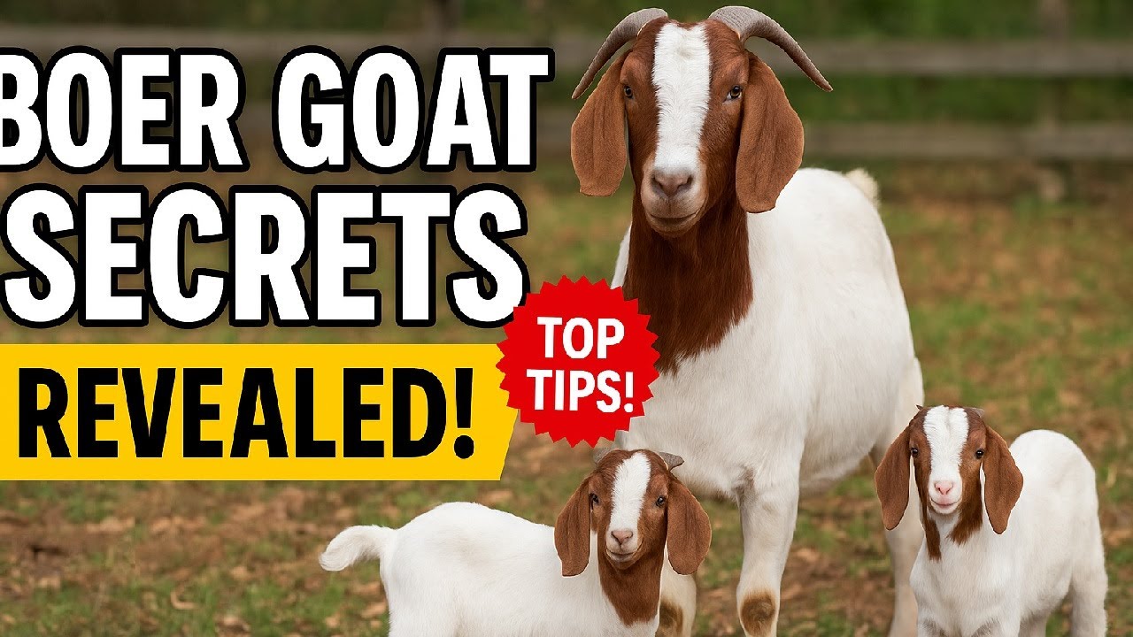 Boer Goats Breed: Everything You Need to Know – Goat Raising Tips!