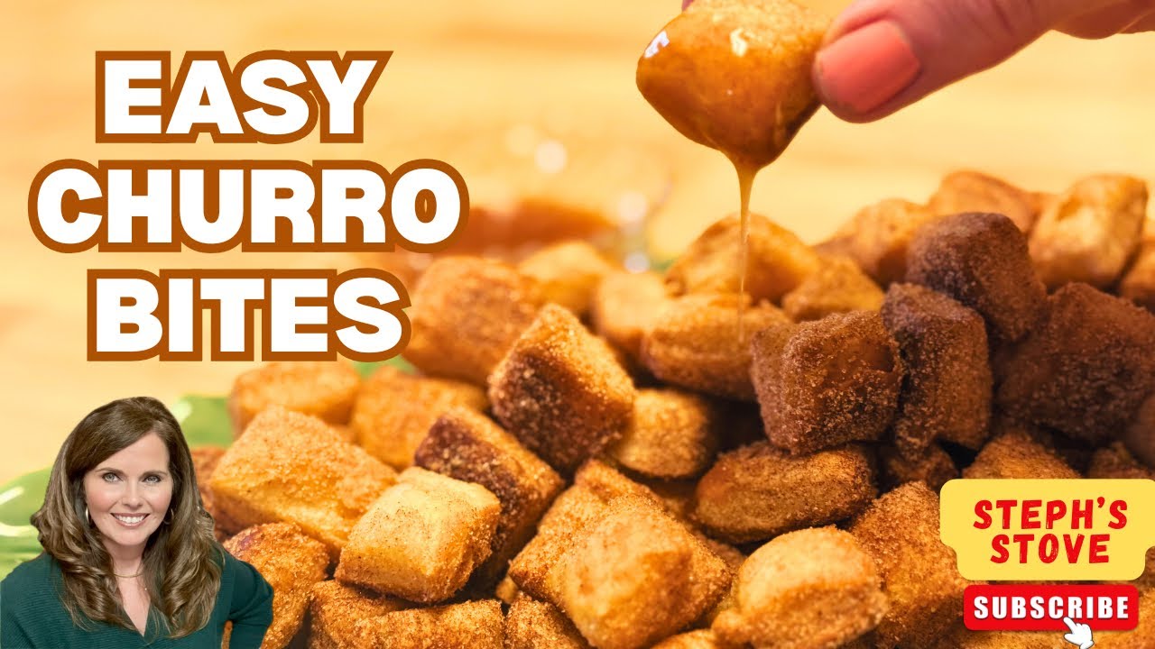Super Easy 3-Ingredient Churro Bites: Crispy, Sweet & Oh, So Simple! - Steph’s Stove 