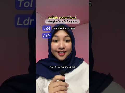 Istilah B.Indonesia singkatan dari B.Inggris #english #indonesia #education #belajar #learning #fyp
