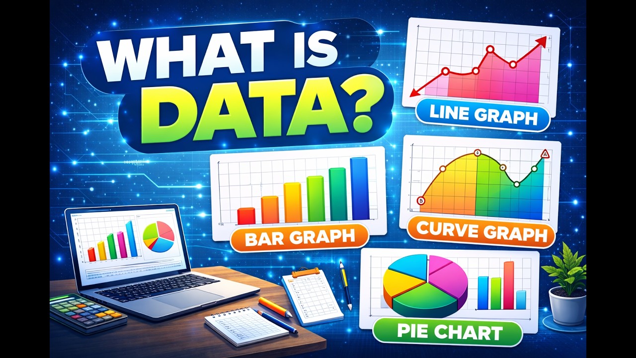Learn Data Visualization  Bar Graph, Line Graph, Curve & Pie Chart Explained (With Examples)