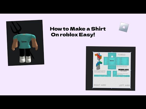 How to make a shirt in roblox *VERY EASY*