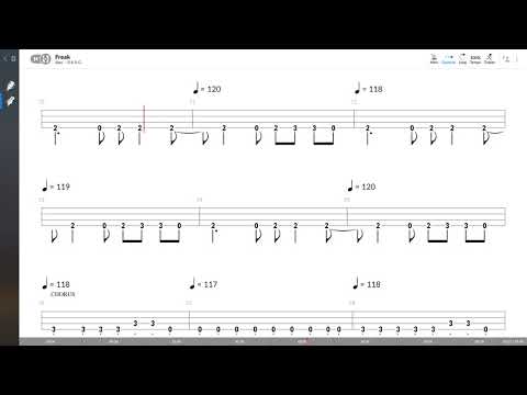 Silverchair - Freak (BASS TAB PLAY ALONG)