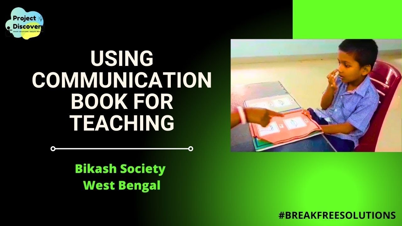Using communication book for teaching | Breakfreesolutions