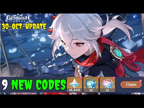 9 NEW !! GENSHIN IMPACT REDEEM CODES 2024 - GENSHIN IMPACT CODES 2024 - GENSHIN CODES