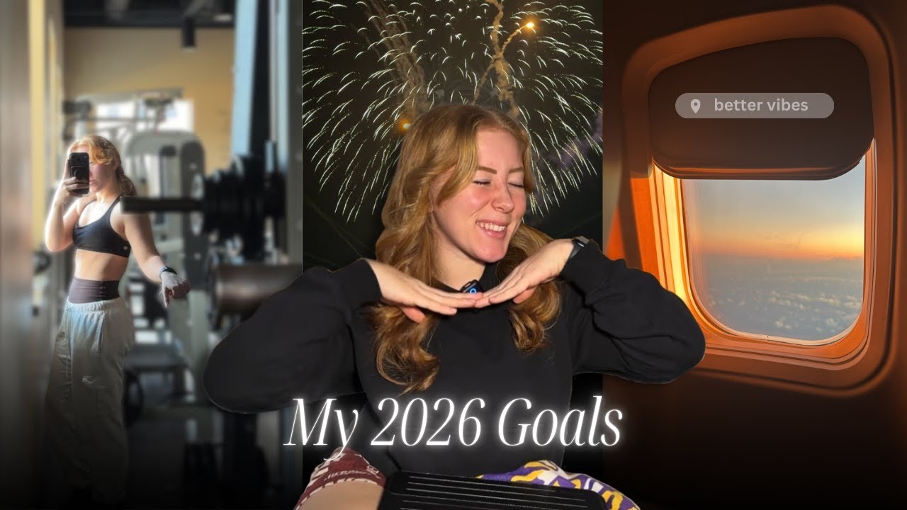My 2026 New Year’s Resolutions ✨ realistic goals for me!