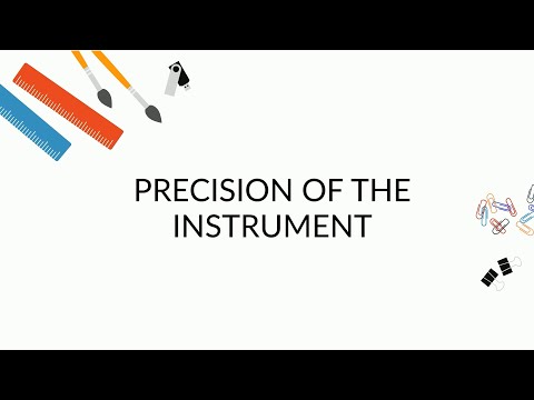 Precision of the Instrument