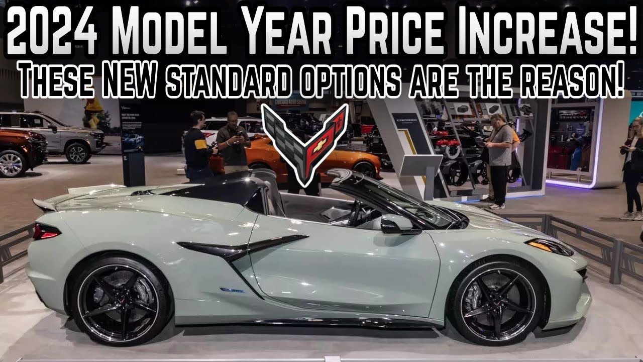 The SURPSING New Options for the 2024 C8 Corvette Model Year with ALL New STANDARD Equipment!
