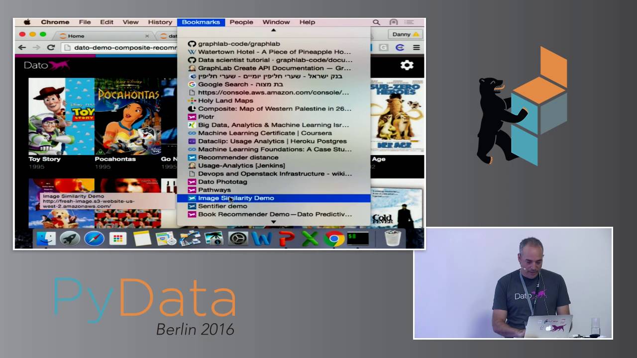 Danny Bickson - Python based predictive analytics with GraphLab Create