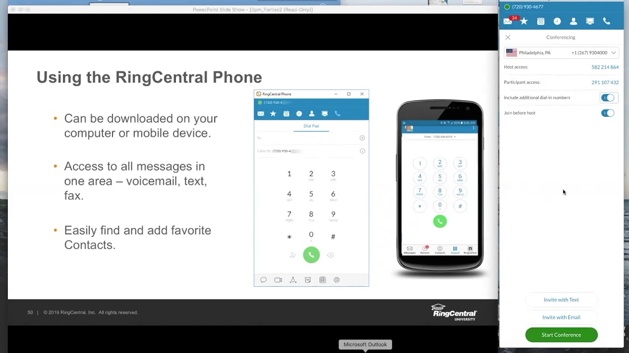 Audio Conference Bridge - RingCentral Tutorial