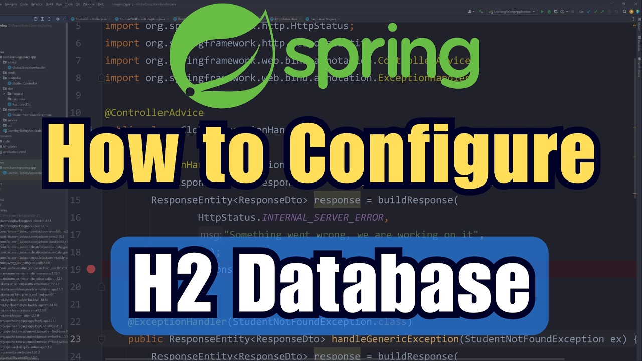 H2 Database Configuration in Spring Boot