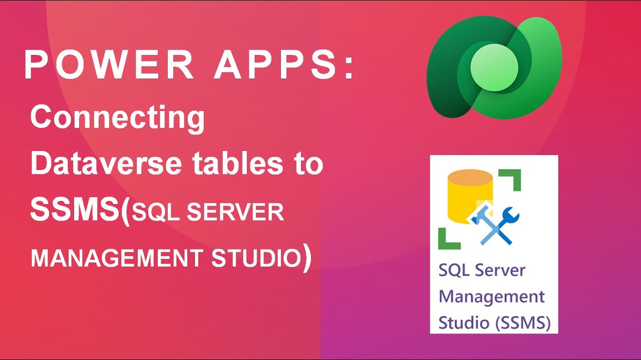 Dataverse Tables in SSMS database
