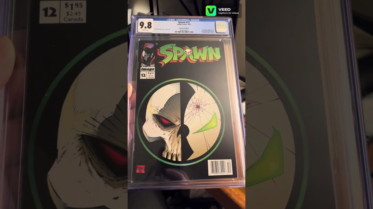 Spawn #12 NEWSSTAND 9.8 CGC $600 USD Shipped #cgc #spawncomics #cgccomics  #toddmcfarlane