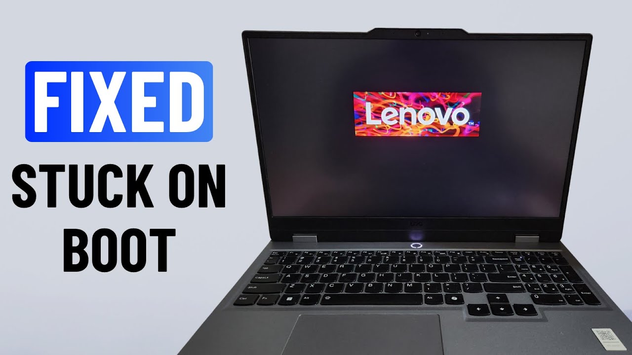 Fix Lenovo Laptop Stuck on Startup Screen (in 1 Minute)