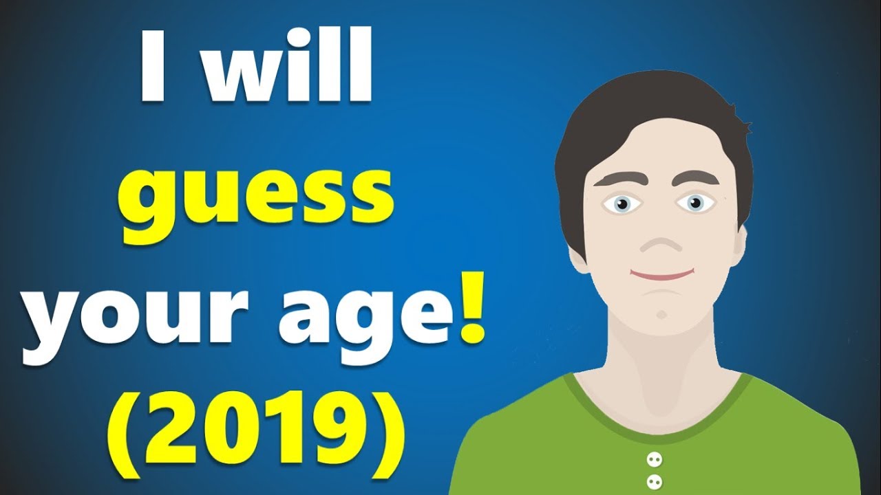 I will guess your age  (2019) - Crazy math trick!