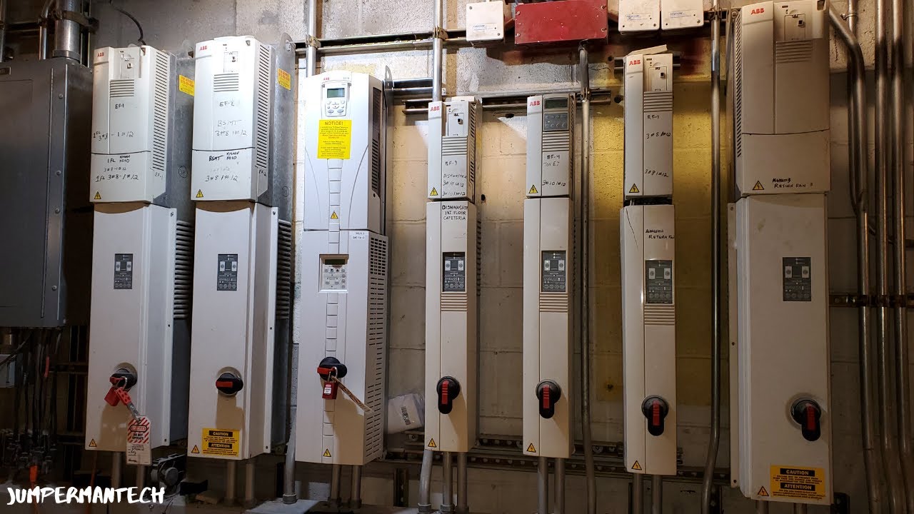 HVAC VFD Installation (Variable Frequency Drive) ABB