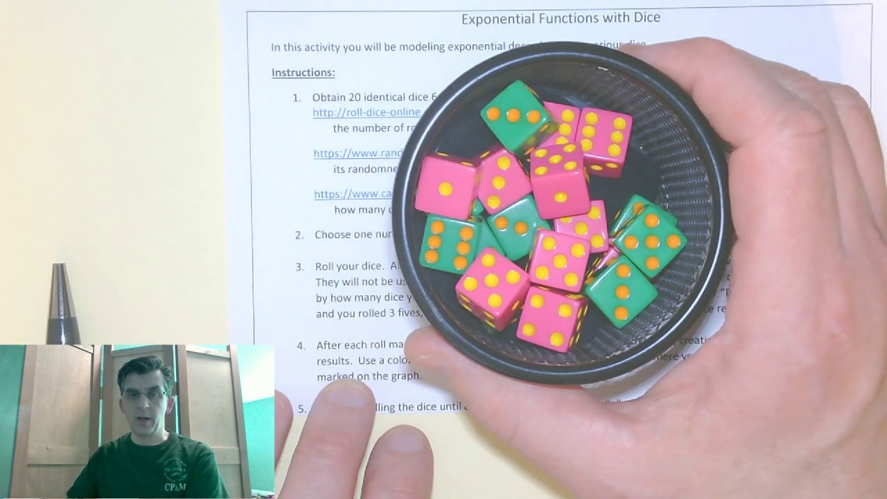 Exponential Dice Activity