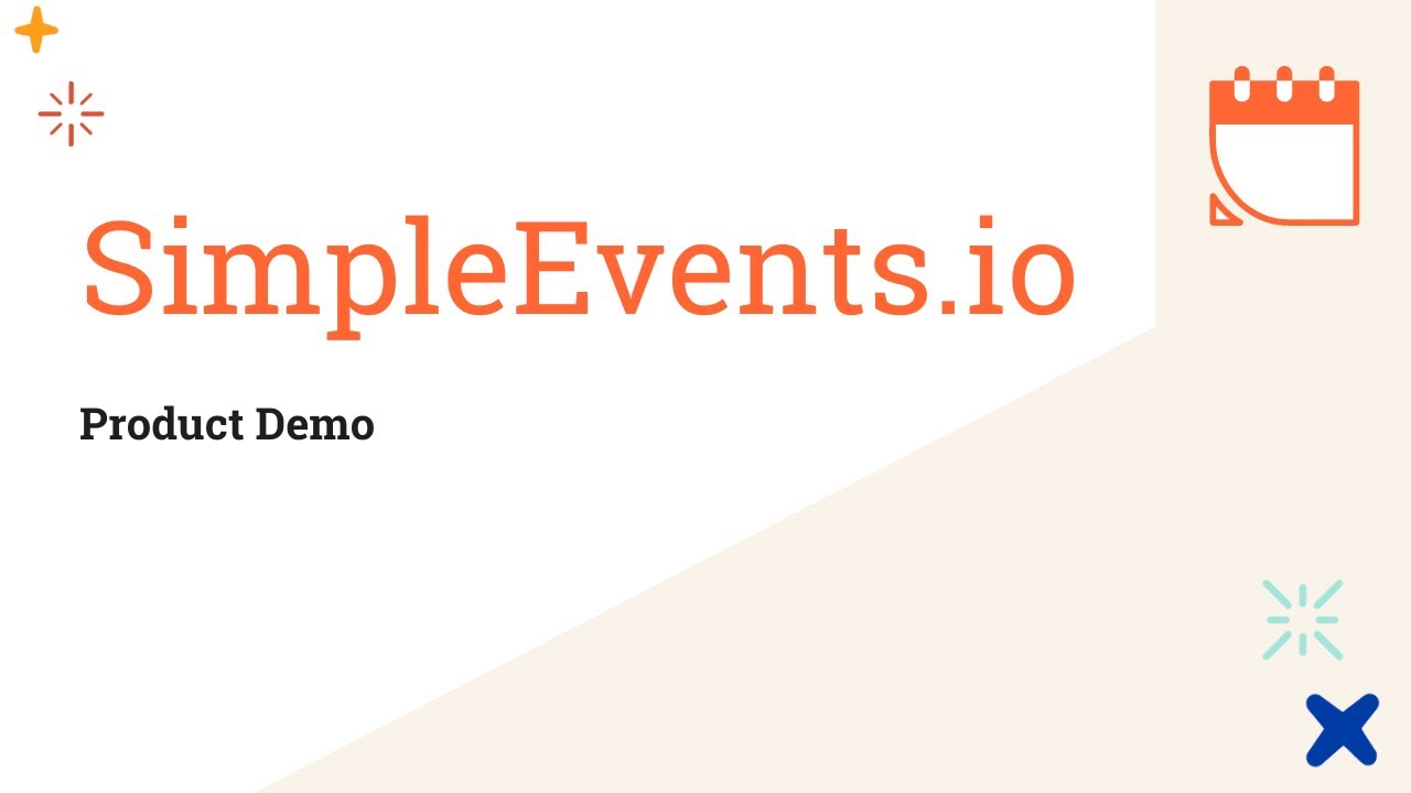 HubSpot Event Management made simple - SimpleEvents.io Product Demo