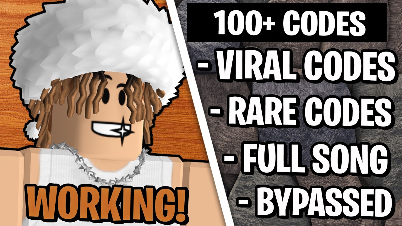 100+ WORKING ROBLOX MUSIC CODES/IDS (MARCH 2026)