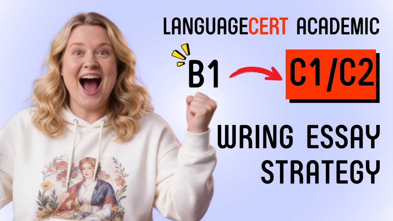 Master LanguageCert Academic C1/C2 Smarter Quickly | Writing Essay Template & Sample #learnenglish