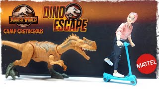 2021 Mattel Camp Cretaceous Brooklyn & Monolophosaurus Review!!! Jurassic World Dino Escape!!!
