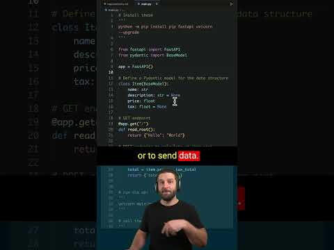Create your first Python REST API #python #fastapi #restapi