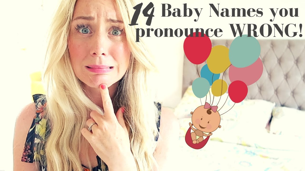 14 Baby Names You're Pronouncing WRONG | SJ Strum & Ysis Lorenna Collab
