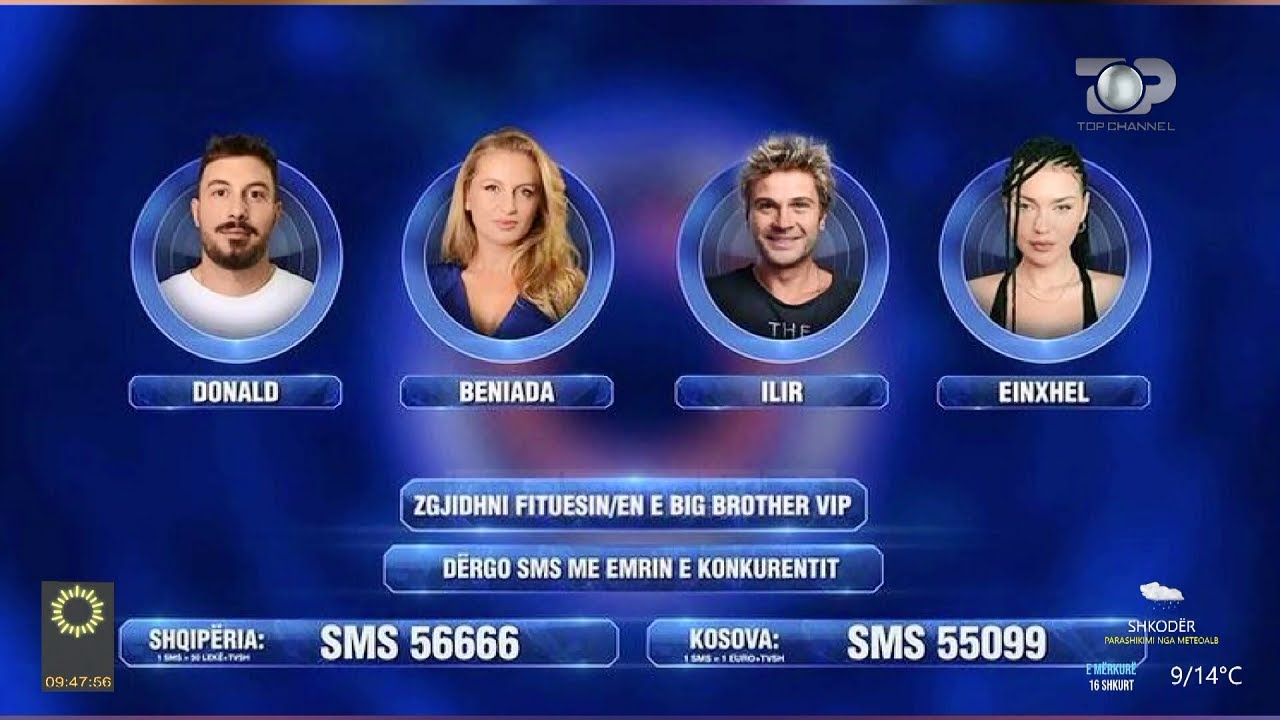 Wake Up/ Ja kë sheh fitues të Big Brother VIP, Balina Bodinaku dhe për ... Wake Up/ Ja kë sheh fitues të Big Brother VIP, Balina Bodinaku dhe për ...