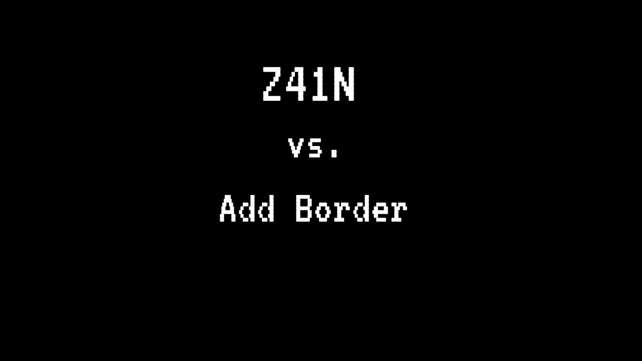 Add Border Problem - Code Signal