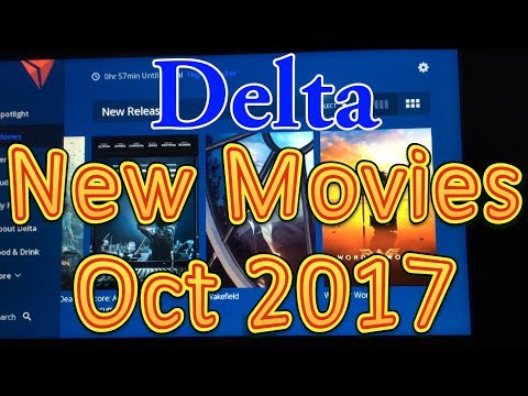 Delta’s In flight Movies for October 2017 (New Releases)
