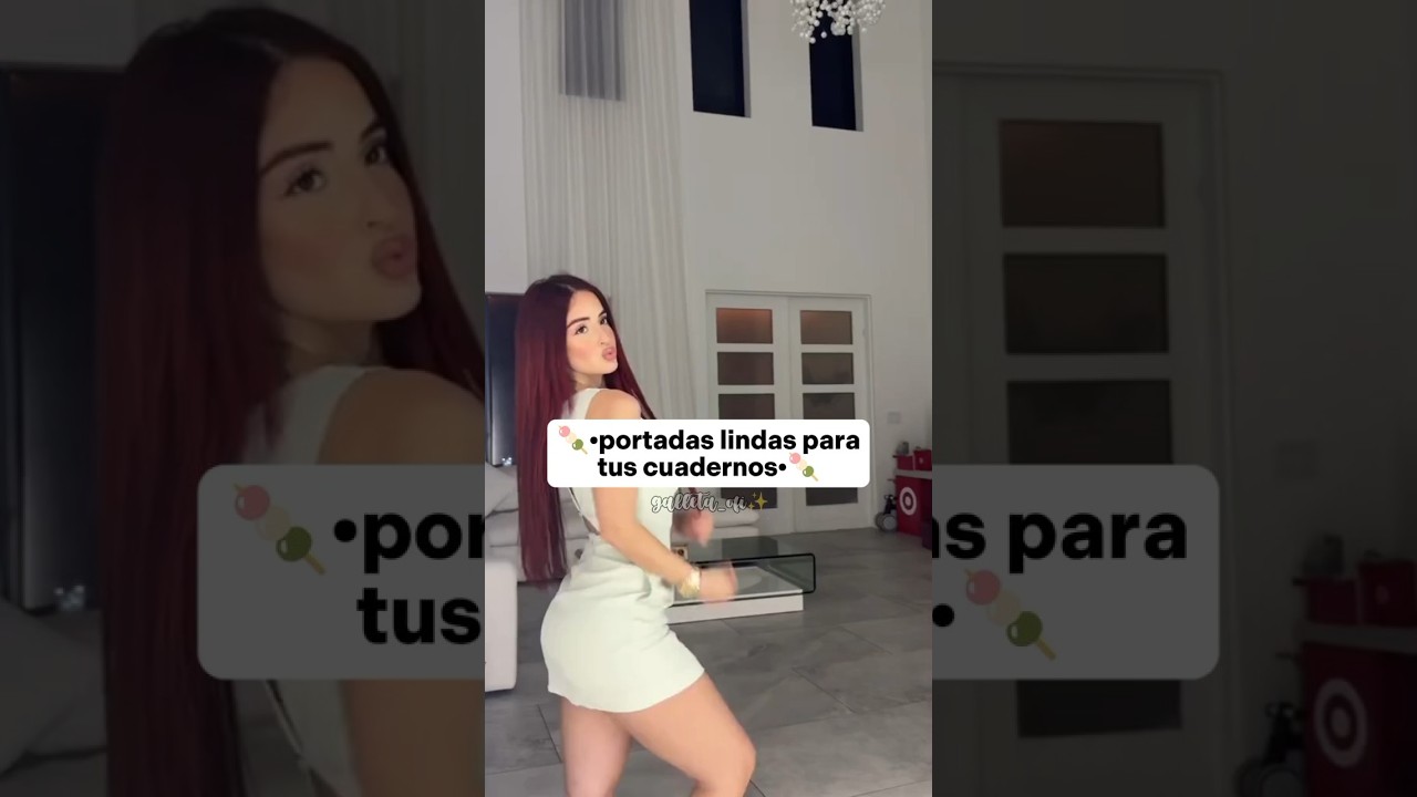 🍡•Portadas lindas para tus cuadernos•🍡//espero te guste el video🤭//#aesthetic #viralvideo