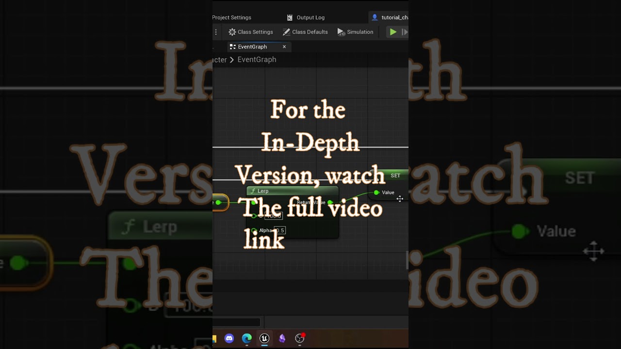 Unreal Engine 5 Blueprint Tutorial – Lerp Explained (Float, Vector & Color Interpolation)