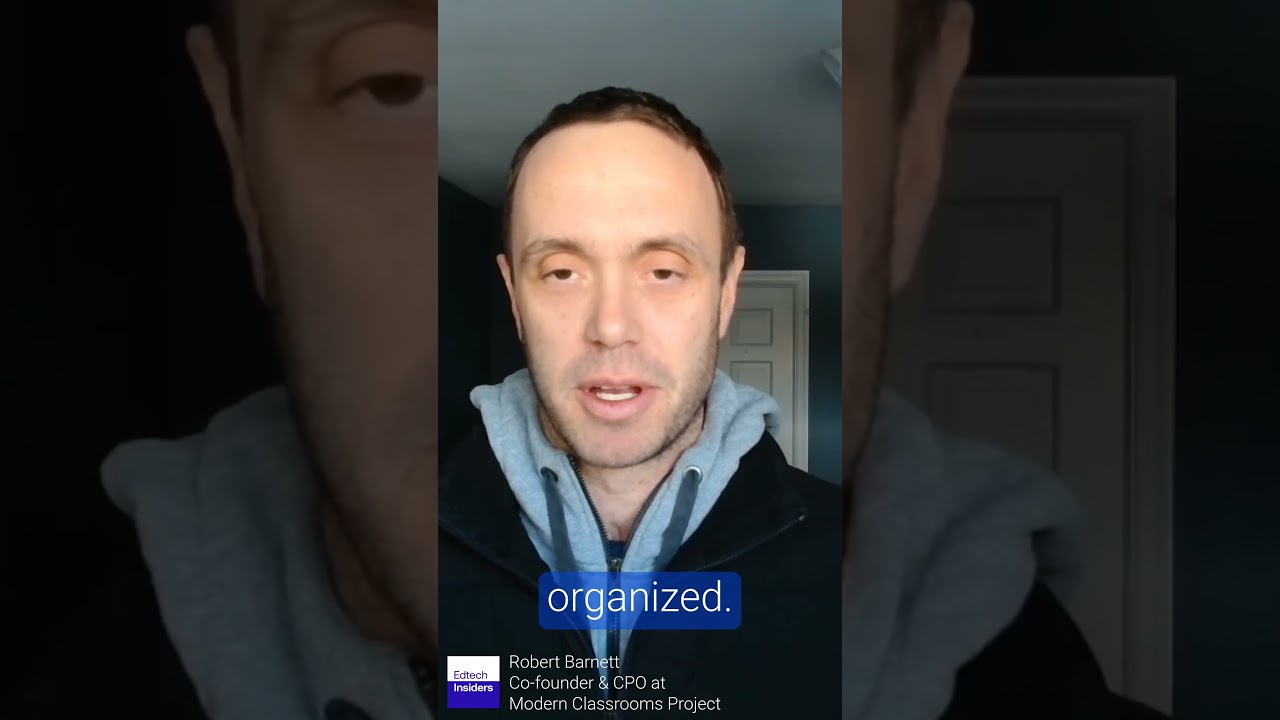 Robert Barnett, Co-founder & Chief Product Officer of the Modern Classrooms Project