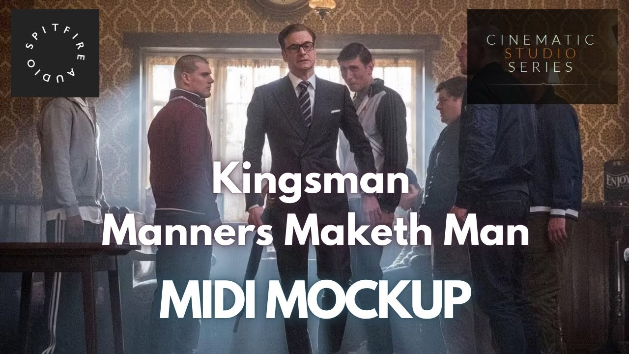 Manners Maketh Man - The Kingsman - MIDI Mockup