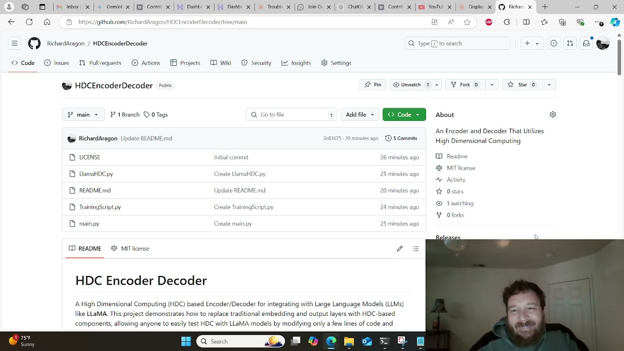 I Built A Hyperdimensional Computing Encoder and Decoder For Llama Models