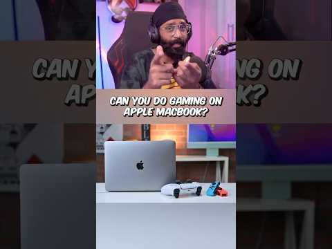 Can you do gaming on a apple macbook? 🤣 #sikhwarrior #macbook