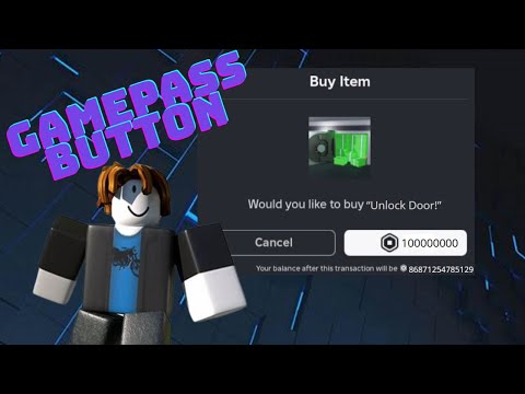 How to make a GAMEPASS DOOR in Roblox Studio